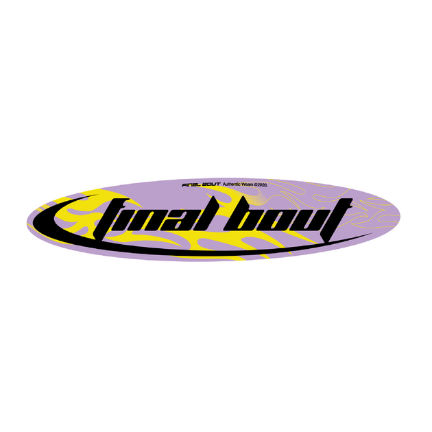 Final Bout Sticker - Techno [Color Options] – FinalBout