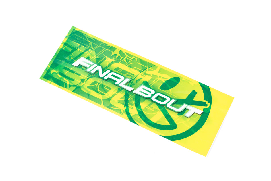 Final Bout Sticker - Smiley [Color Options] – FinalBout