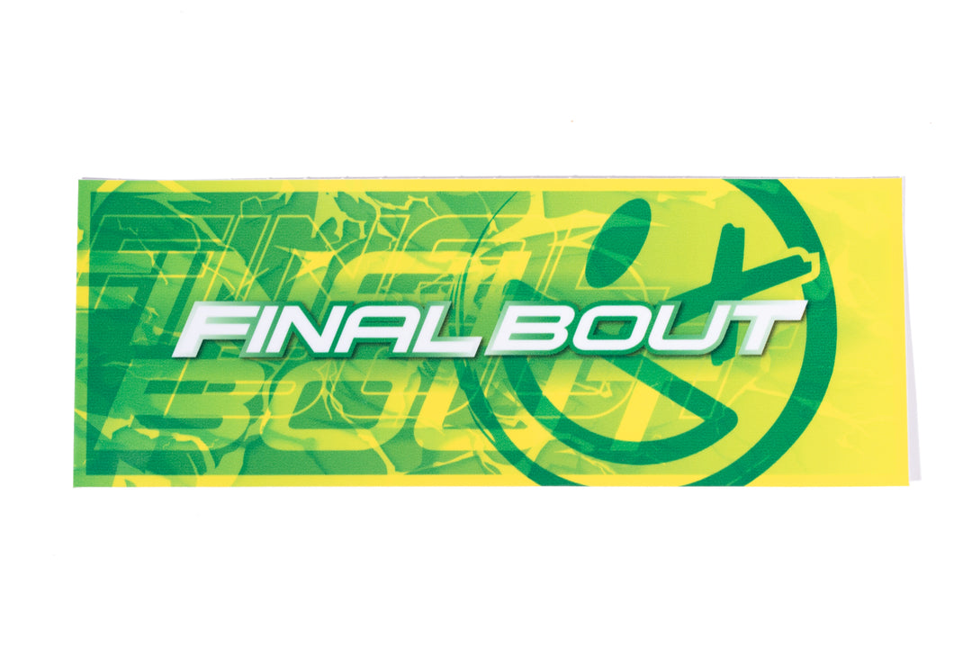 Final Bout Sticker - Smiley [Color Options] – FinalBout