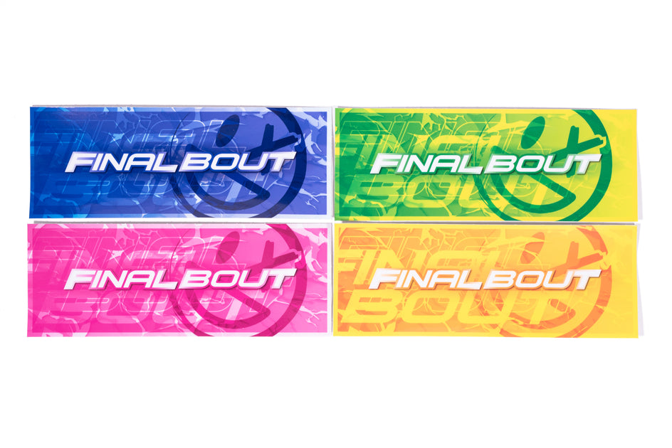 Final Bout Sticker - Smiley [Color Options] – FinalBout